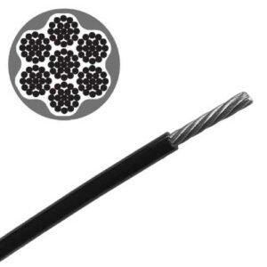 Plastic Coated Wire Rope | PVC & Nylon Coated Steel Cable